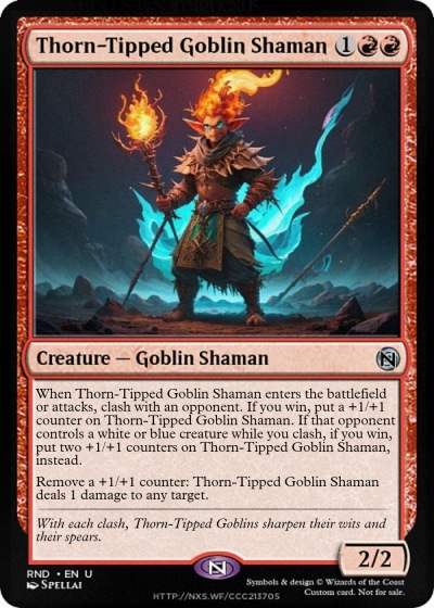 MTGNexus - Thorn-Tipped Goblin Shaman