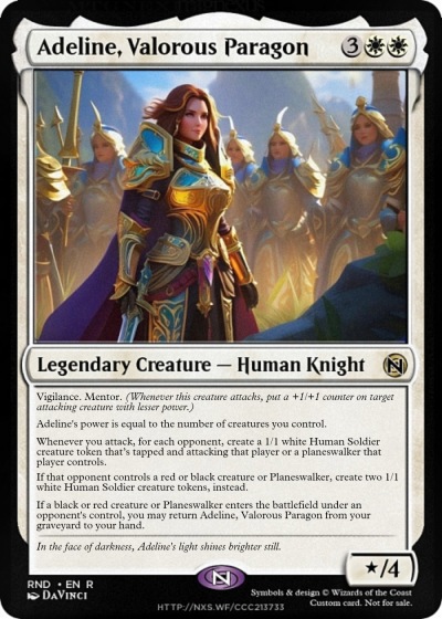 MTGNexus - Adeline, Valorous Paragon