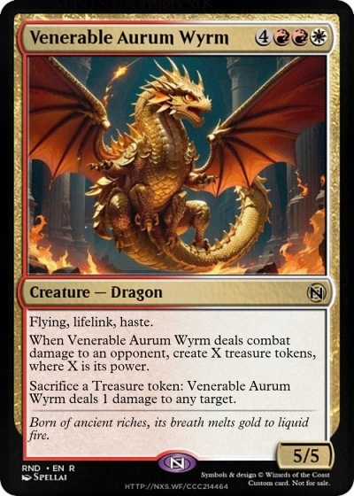 MTGNexus - Venerable Aurum Wyrm