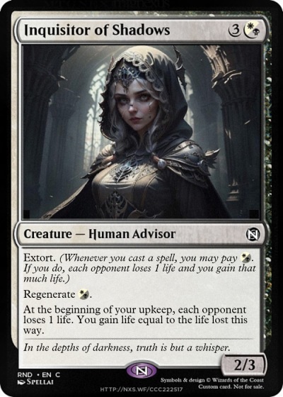 MTGNexus - Inquisitor of Shadows