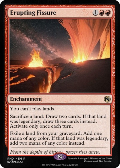 MTGNexus - Erupting Fissure