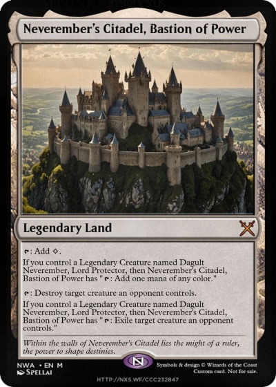 MTGNexus - Neverember's Citadel, Bastion of Power