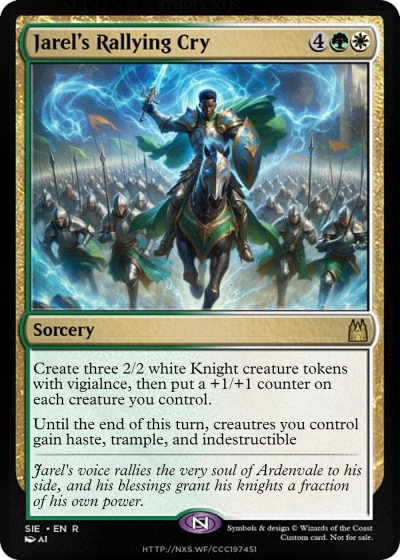 MTGNexus - Jarel's Rallying Cry