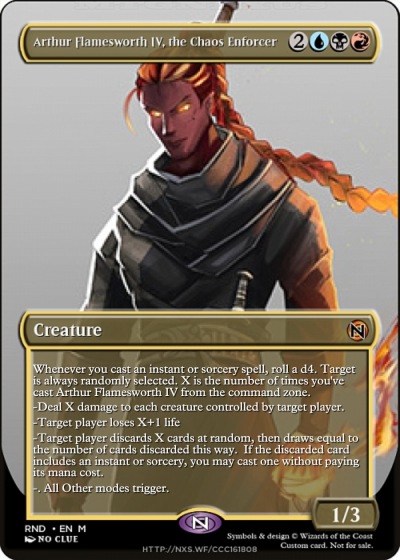 MTGNexus - Arthur Flamesworth IV, the Chaos Enforcer