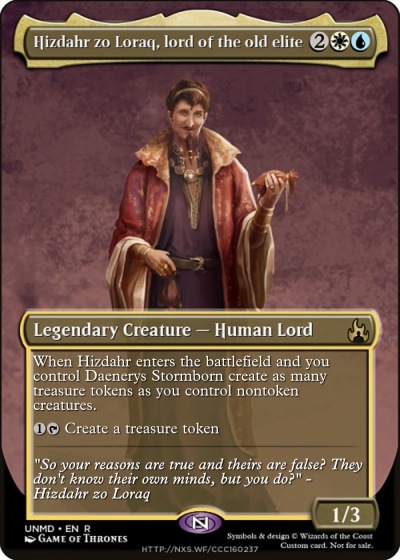 MTGNexus - Hizdahr zo Loraq, lord of the old elite