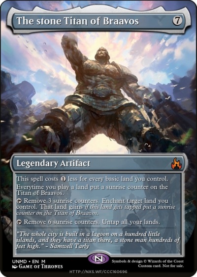 MTGNexus - The stone Titan of Braavos