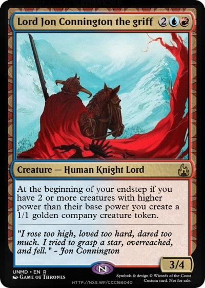 MTGNexus - Lord Jon Connington the griff