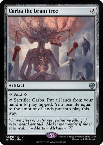 MTGNexus - Carba the brain tree