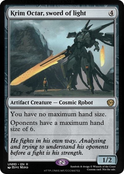 MTGNexus - Krim Octar, sword of light