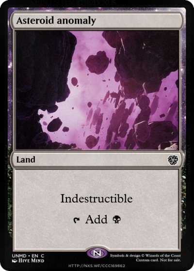 MTGNexus - Asteroid anomaly