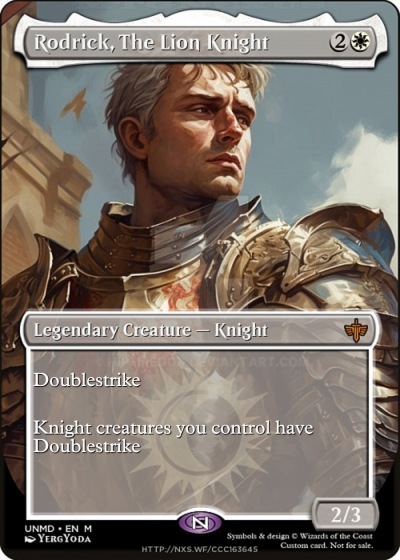 MTGNexus - Rodrick, The Lion Knight