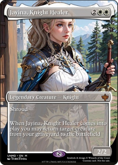 MTGNexus - Jayina, Knight Healer