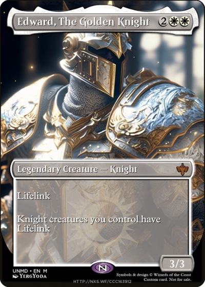 MTGNexus - Edward, The Golden Knight