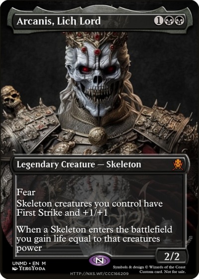 MTGNexus - Arcanis, Lich Lord