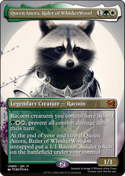 MTGNexus - Queen Anora, Ruler of WhiskerWood