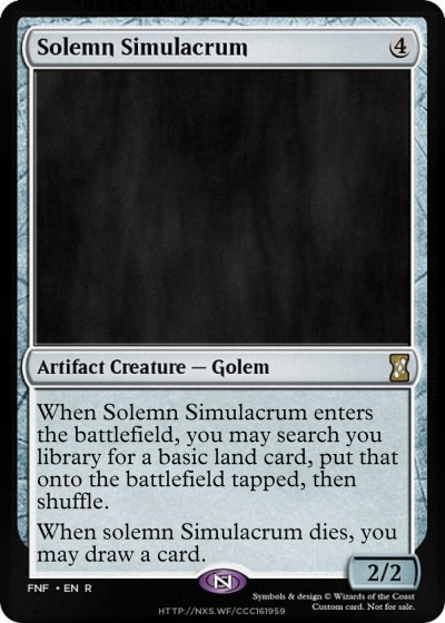 MTGNexus - Solemn Simulacrum