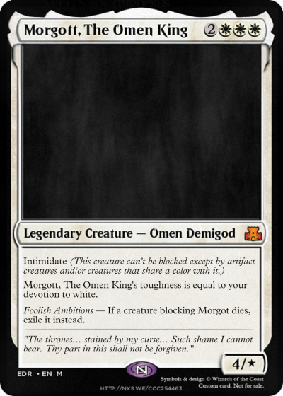 MTGNexus - Morgott, The Omen King