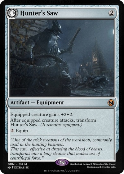 MTGNexus - Hunter's Saw // Hunter's Saw-Cleaver