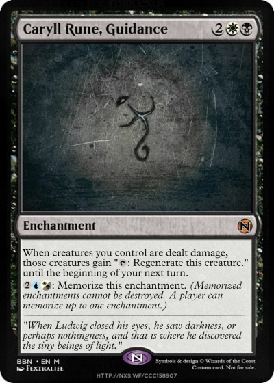 MTGNexus - Caryll Rune, Guidance