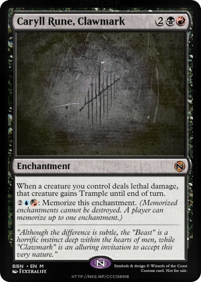 MTGNexus - Caryll Rune, Clawmark