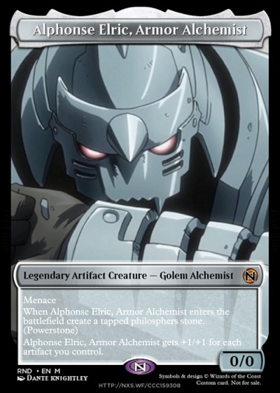MTGNexus - Alphonse Elric, Armor Alchemist