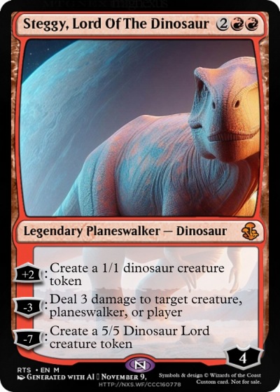 MTGNexus - Steggy, Lord Of The Dinosaur