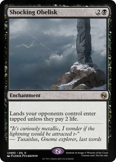 MTGNexus - Shocking Obelisk
