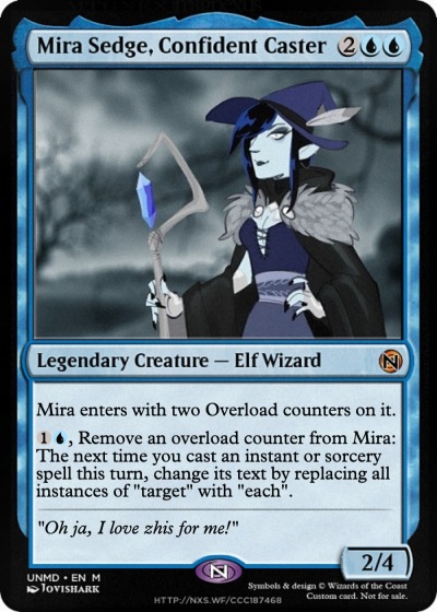 MTGNexus - Mira Sedge, Confident Caster