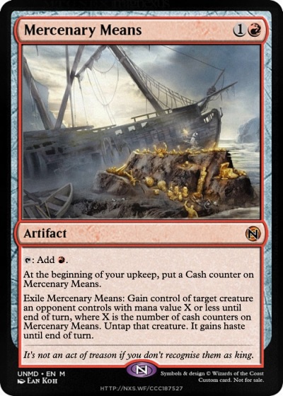 MTGNexus - Mercenary Means