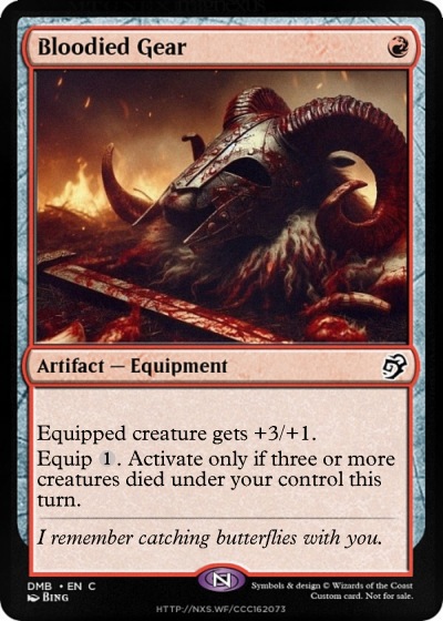 MTGNexus - Bloodied Gear