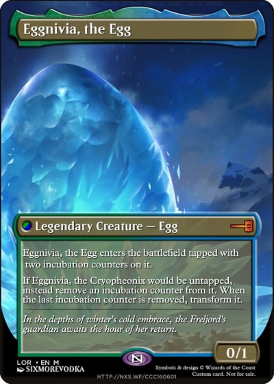 MTGNexus - Anivia, the Cryopheonix // Eggnivia, the Egg