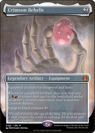 MTGNexus - Crimson Behelit // Eclipse, Festing on the sacrifices