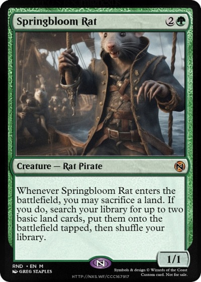 MTGNexus - Springbloom Rat