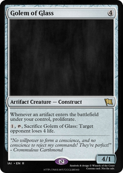 MTGNexus - Golem of Glass