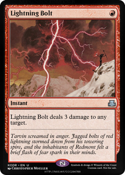 MTGNexus - Lightning Bolt