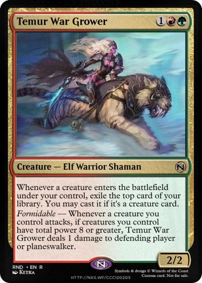 MTGNexus - Temur War Grower