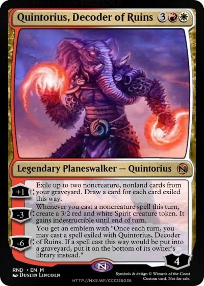 MTGNexus - Quintorius, Decoder of Ruins