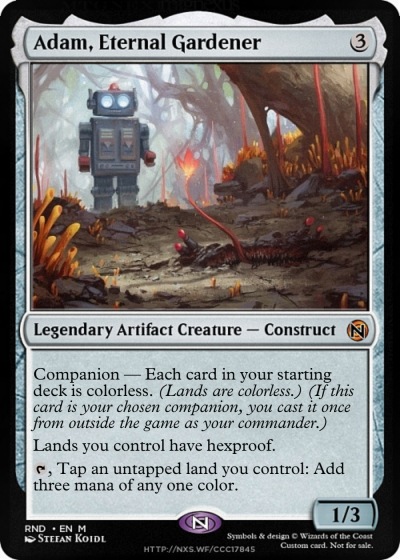 MTGNexus - Adam, Eternal Gardener