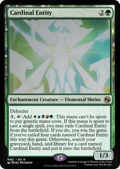 MTGNexus - Cardinal Entity, Art Cycle