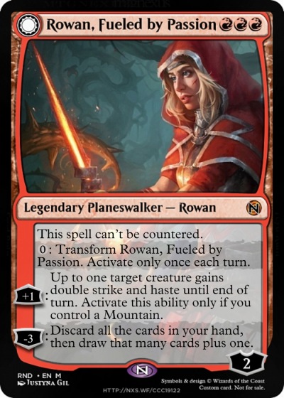 MTGNexus - Rowan, Fueled by Passion // Will, Moved by Insight