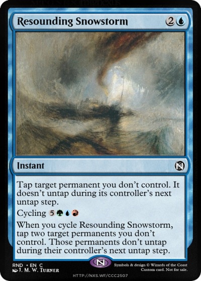 MTGNexus - Resounding Snowstorm