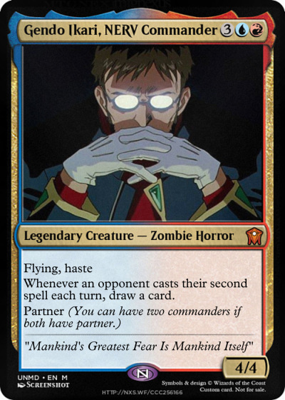 MTGNexus - Gendo Ikari, NERV Commander