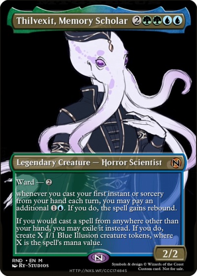 MTGNexus - Thilvexit, Memory Scholar