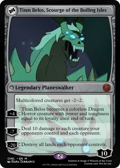 MTGNexus - Belos, Cursed Monstrosity // Titan Belos, Scourge of the Boiling
