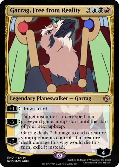 MTGNexus - Garrag, Free from Reality