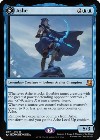 MTGNexus - Ashe // Ashe's Flash Freeze