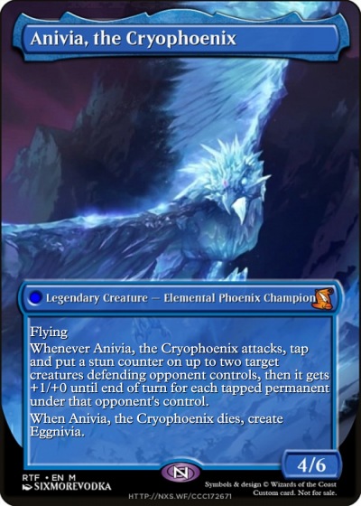 MTGNexus - Anivia // Anivia, the Cryophoenix
