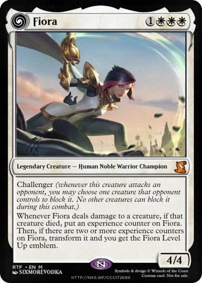 MTGNexus - Fiora // Fiora, Grand Duelist