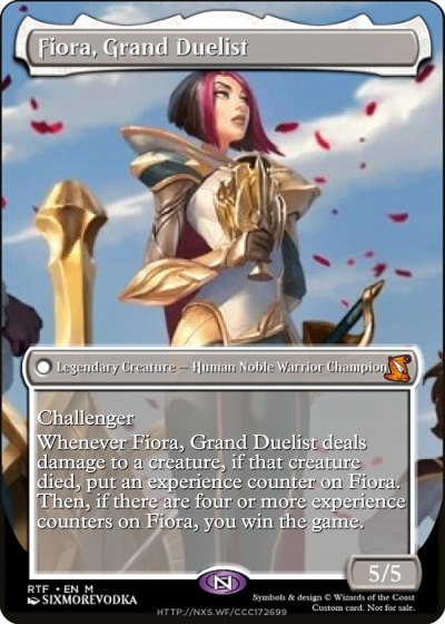 MTGNexus - Fiora // Fiora, Grand Duelist