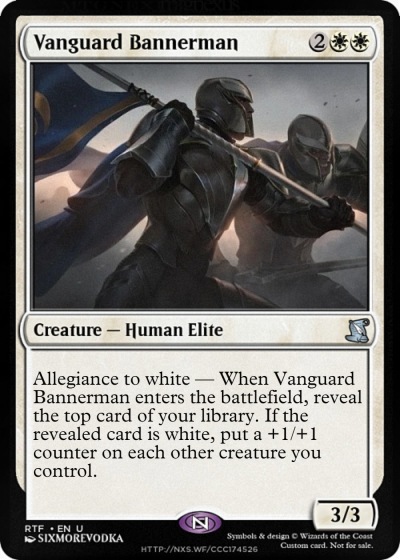 MTGNexus - Vanguard Bannerman